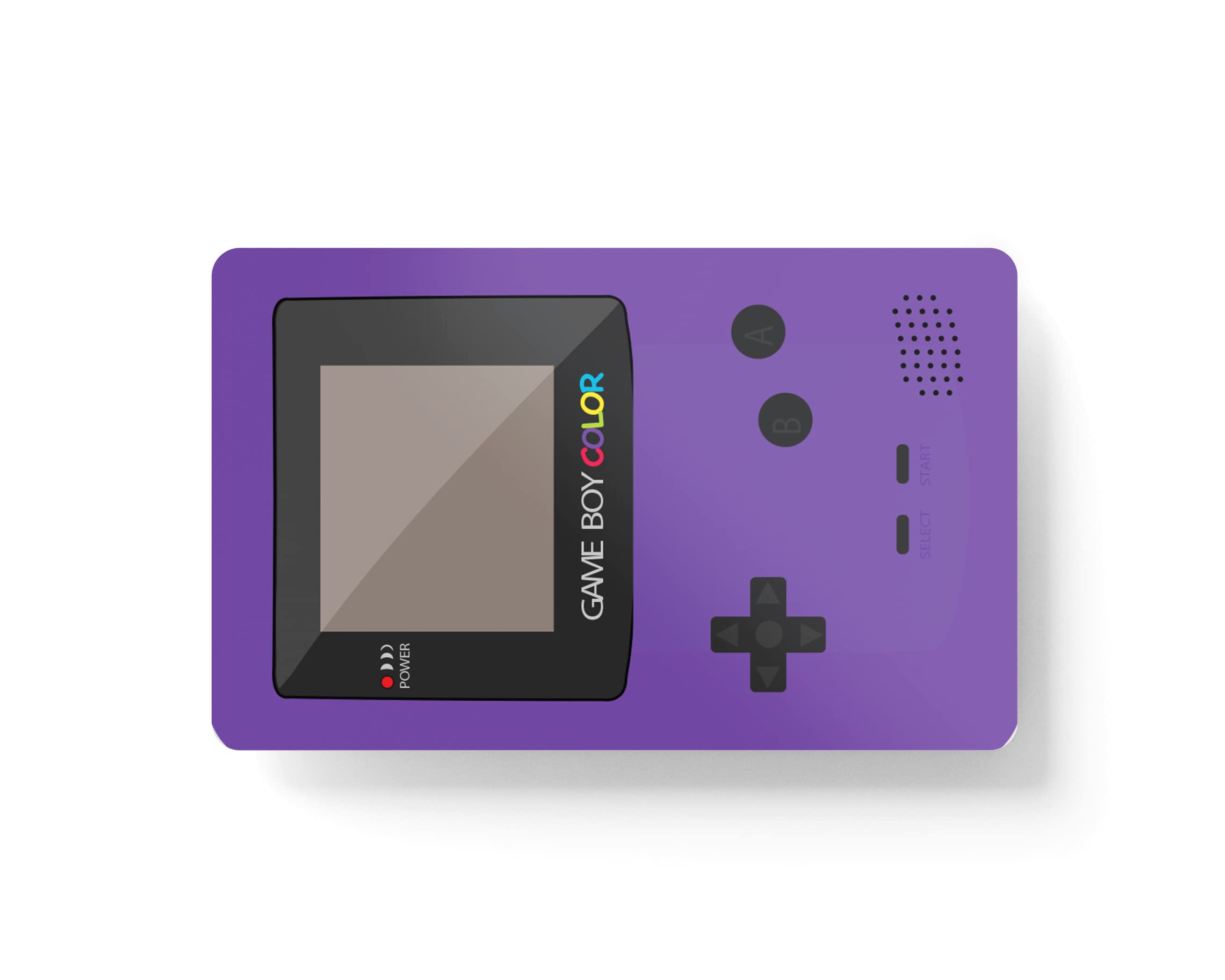 Tacky Design 4pcs Retro Credit Card Skin with Kawaii Gameboy Style Debit Card Sticker, Gameboy Style Debit Card Skin for Credit Card Sticker, Premium 3M Vinyl Waterproof, Bubble-Free Installation