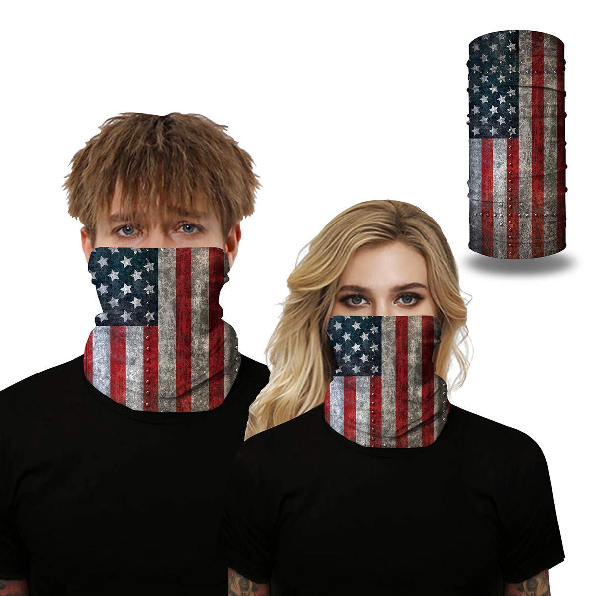 AOTU Neck Gaiter Face Bandana Mask for Men Balaclava Scarf Fishing Face Masks Covering
