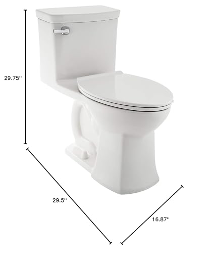 American Standard 2922A104.020 Townsend Vormax Right Height Elongated Toilet, White