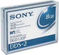 Sony DGD-120P-BULK DDS-2 Backup Tape 4mm 4GB/8GB Bullk Packaging