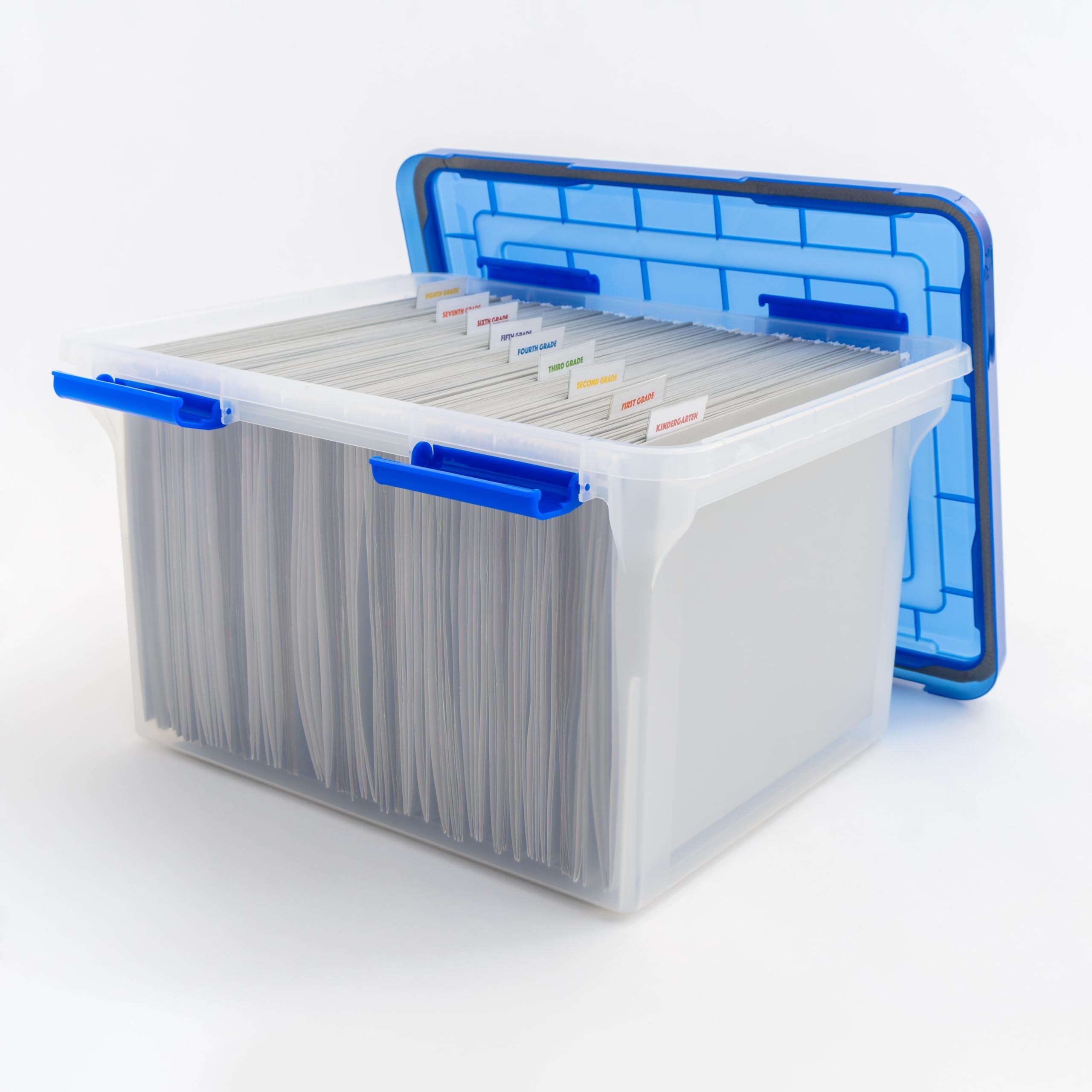 IRIS USA 3Pack Letter and Legal Size WEATHERPRO File Box