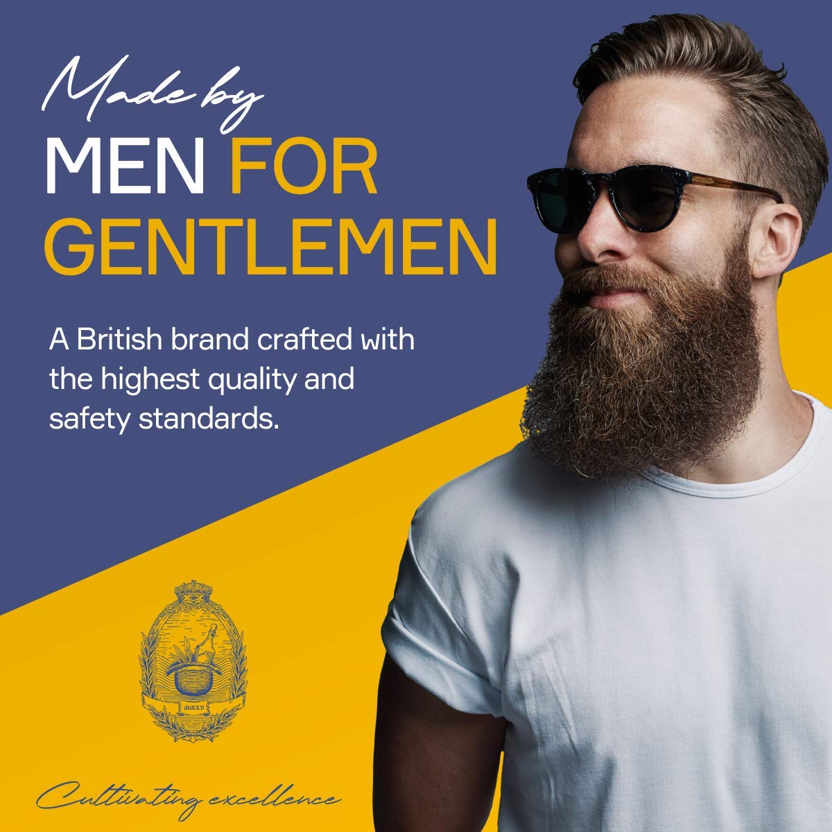 SEVEN POTIONS Natural Beard Styling Wax for Medium Hold - 1 oz, Shapes and Nourishes Without Stiffness (Woodland Harmony)