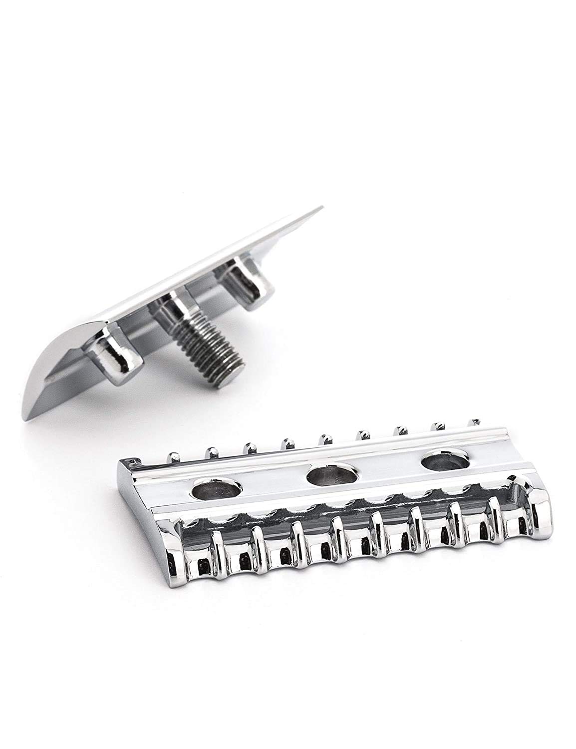MÜHLE TRADITIONAL R41 Double Edge Safety Razor (Open Comb) For Men - Perfect for Every Day Use, Barbershop Quality Close Smooth Shave