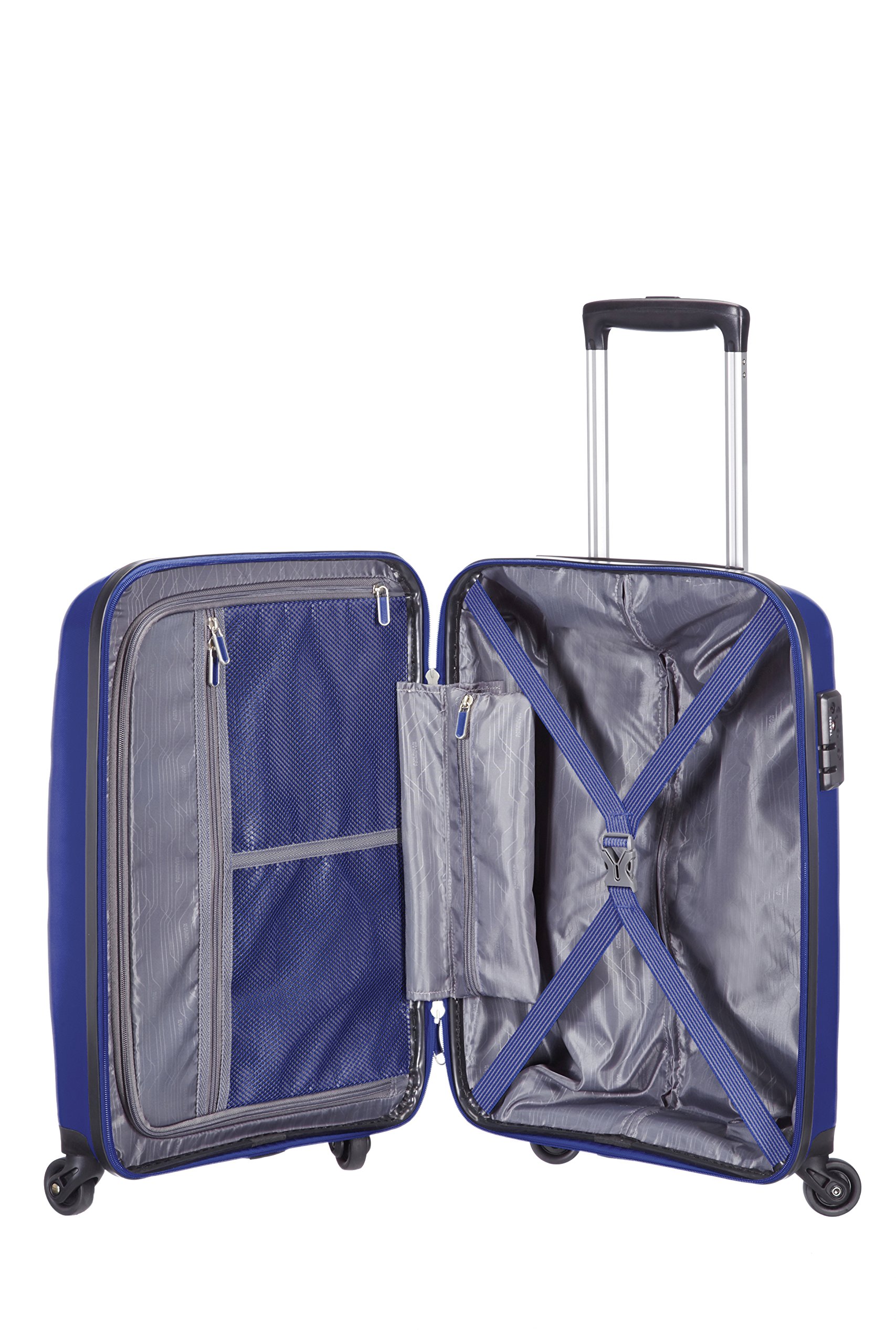 American Tourister Hand Luggage, Blue (Midnight Navy), S (55 cm-31.5 L)