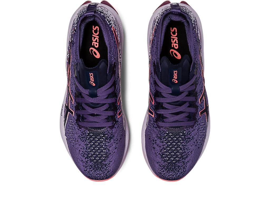 ASICS Women's Gel-Kinsei Blast Running Shoes, 8.5, Dusty Purple/Papaya