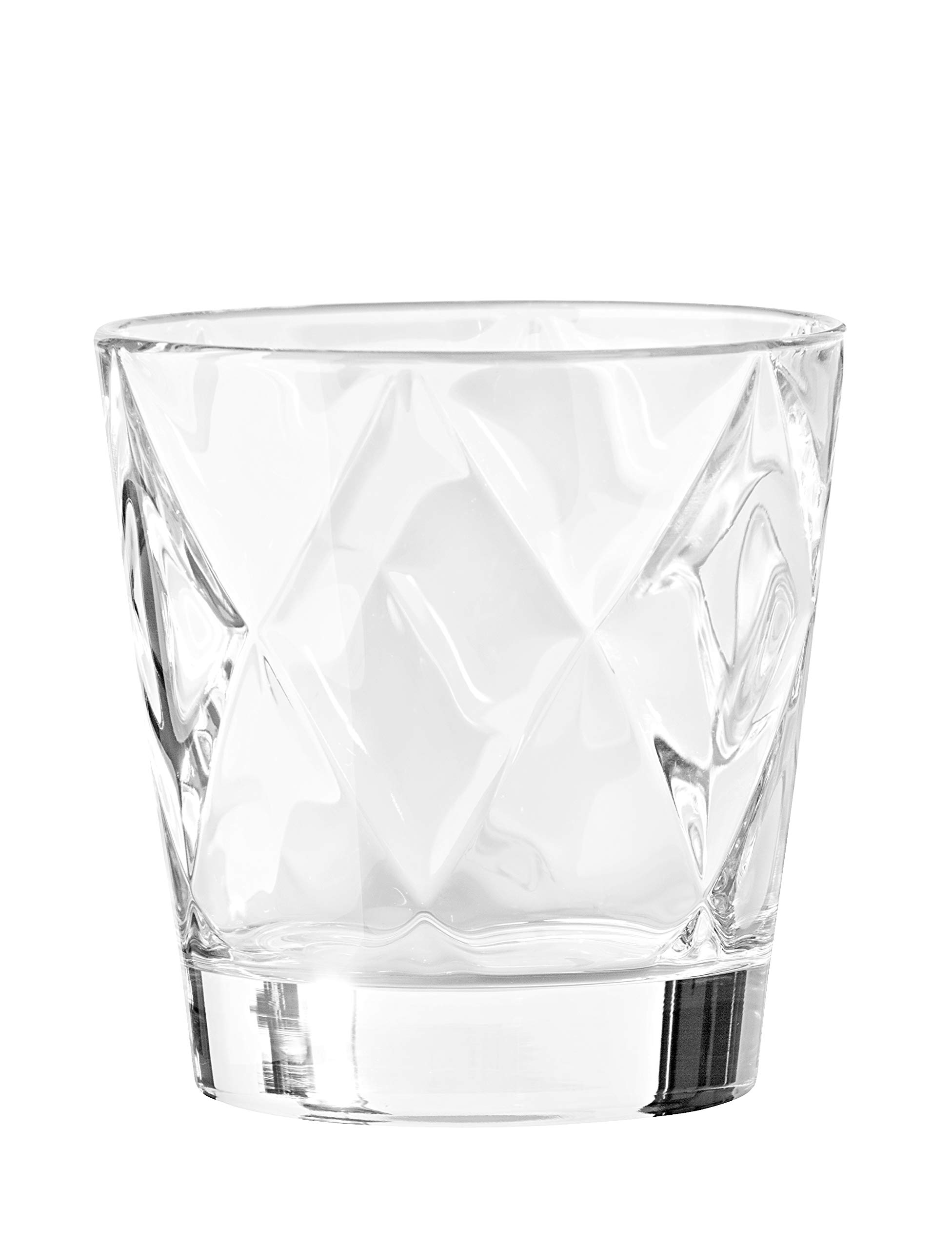 Barski - European Glass - Double Old Fashioned Tumbler Glasses - Uniquely Designed - Set of 6-12 oz. - Made in Europe