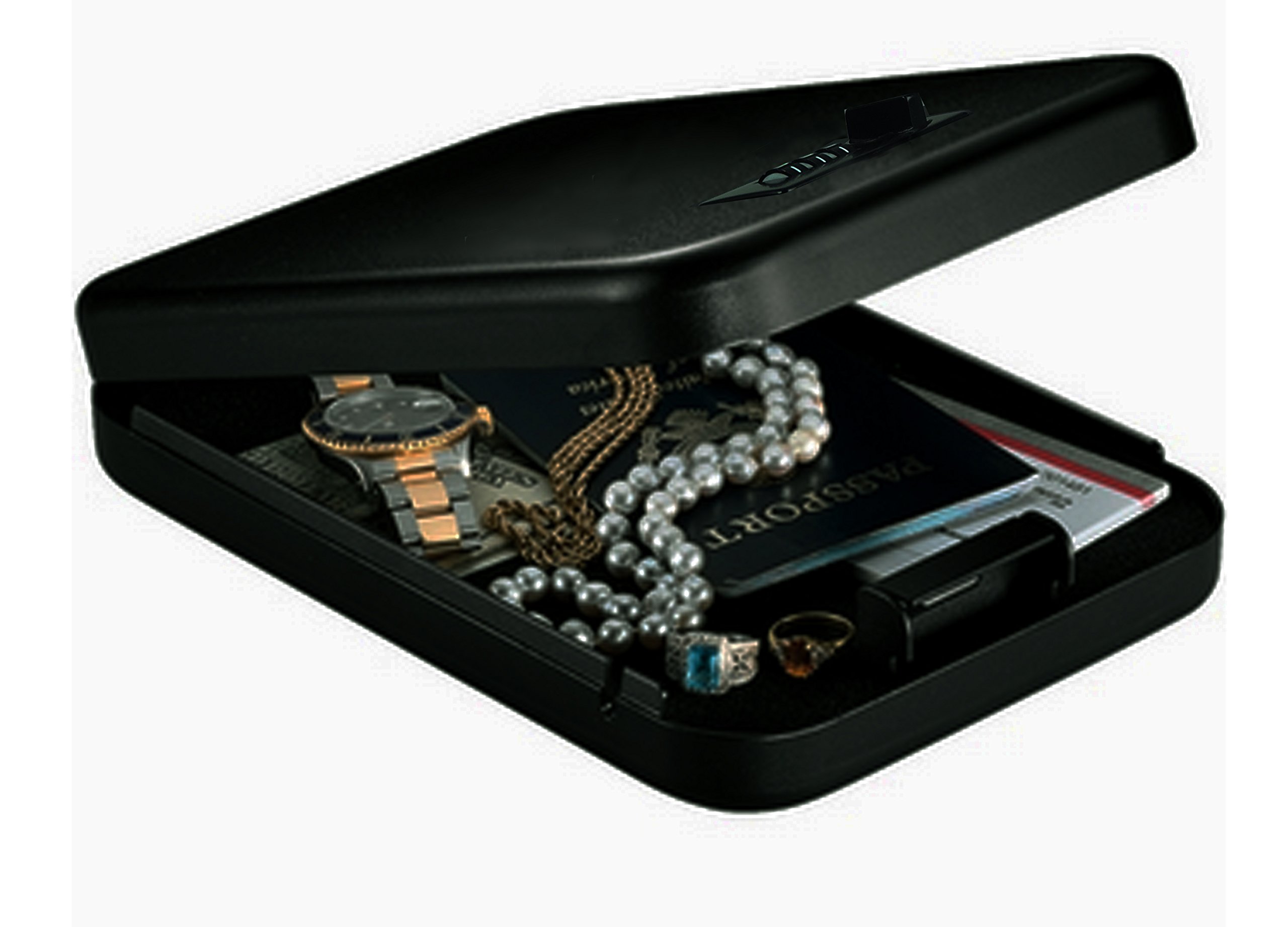 AmeriGun Club Full Size Handgun Safe Vault Security Pistol Case Box with Combination Lock
