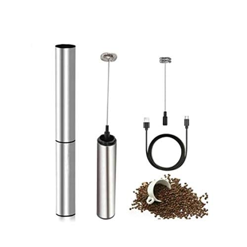 BariatricPal Stainless Steel USB Rechargeable Portable Protein Mixer, Blender, and Whipper