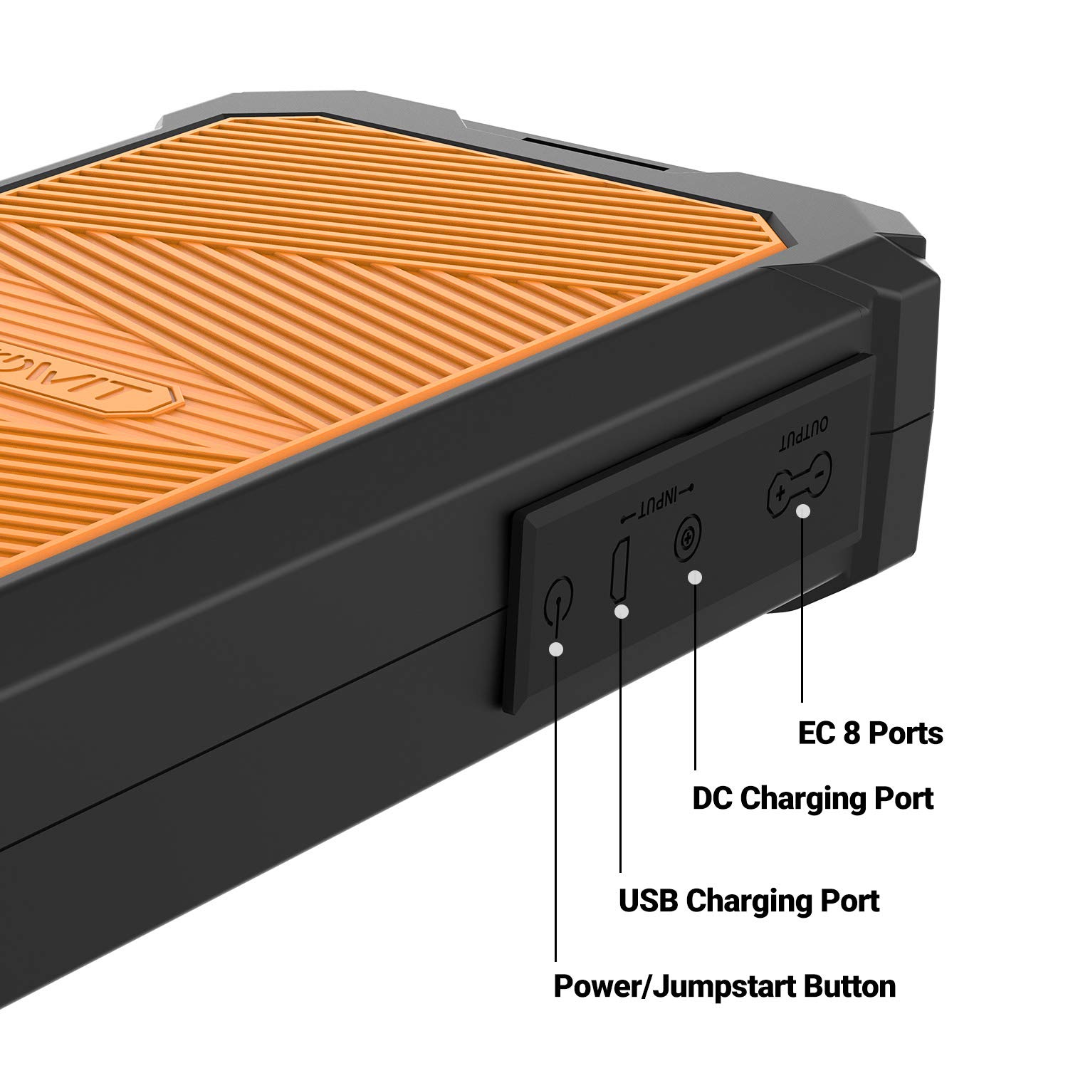 Autowit Super Capacitor Jump Starter, 12V Batteryless Jump Starter, 8.0 Gas&4.0 Diesel Car Jump Starter, Portable Jump Starter for Car Battery, Bulit-in Supercapacitor, No Need Pre-Charge