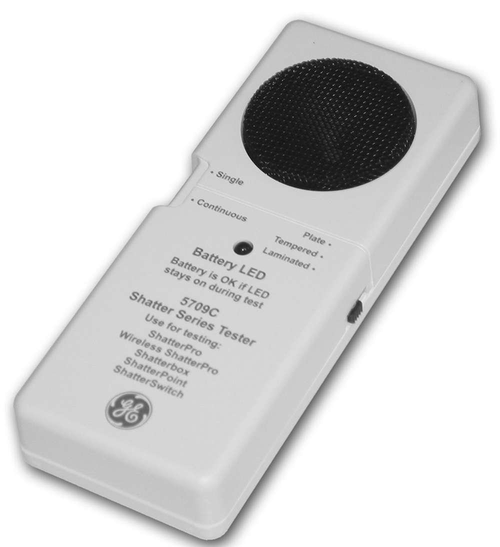 SHATTERPRO HANDHELD GLASSBREAK TESTER W/REAL GLASSBREAK SOUND