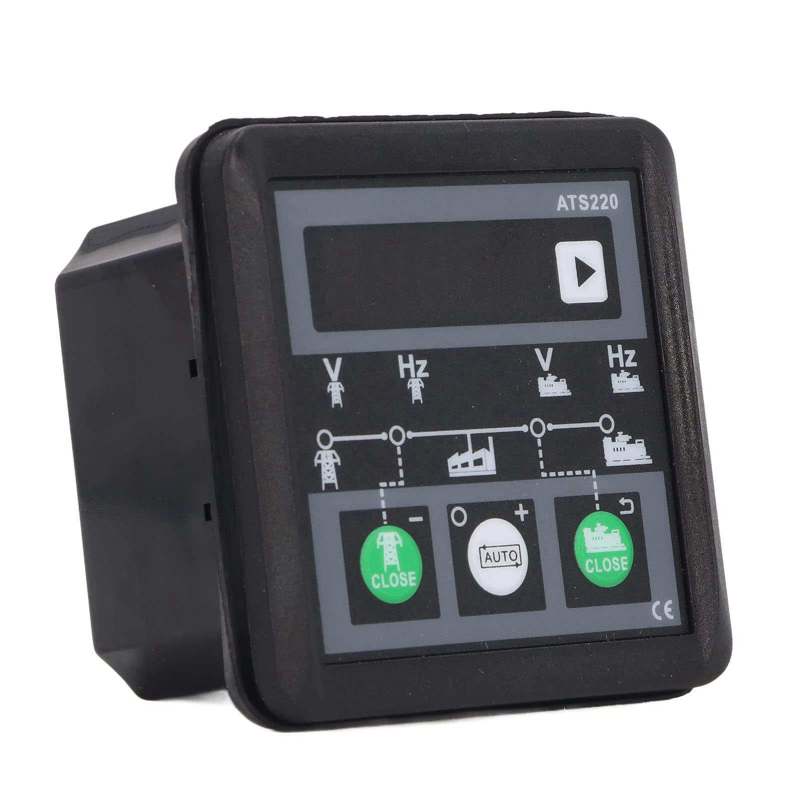 ATS Auto Transfer Switch Controller 30-300V Automatic Transfer Switch with LED Display for Power Switching Control