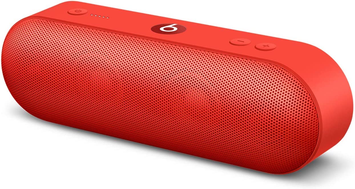 Beats Pill+ Plus Portable Wireless/Bluetooth Speaker in Red (Comes with Charging Cable)