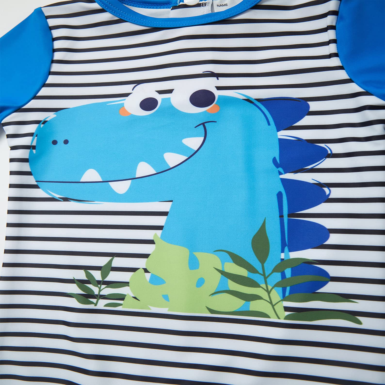 Baby Boys 3/4 Sleeves Sunsuit UPF 50+ Swimwear Sun Protection One Piece Bathing Suit (9-12 Months Turtle)