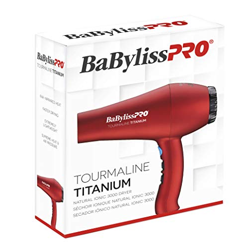 BaBylissPRO BTT5585 Tourmaline Titanium 3000 Hair Dryer, 1 ct.
