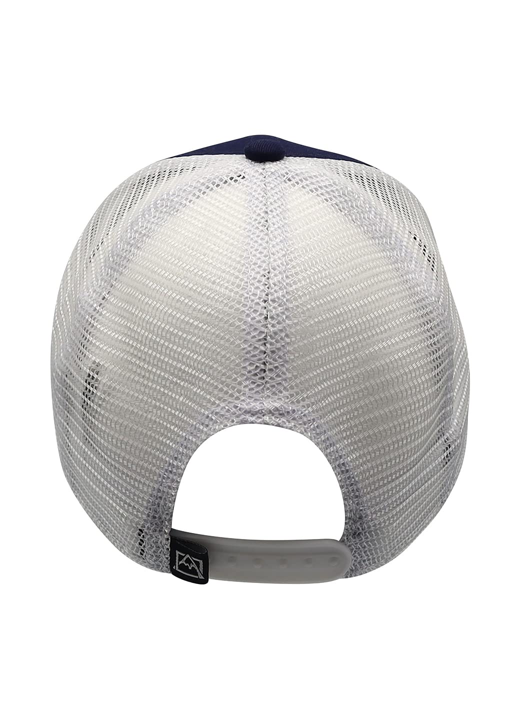 Avalanche Trucker Hat Lightweight Snapback Mesh Back Baseball Cap Fish Navy/White