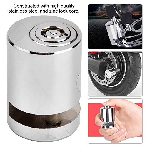 Brake Disc Lock, Mini Special Multiple Layers Zinc Lock Core Bicycle Brake Disc Lock Waterproof for Bicycle