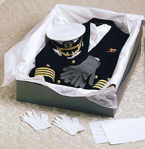 Gaylord Archival Blue/Grey Uniform/Suit Preservation Kit - 18W x 30L x 6" H