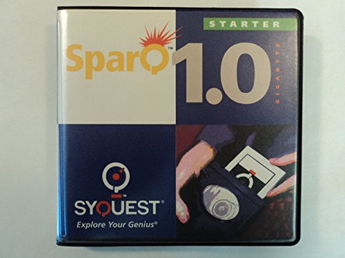 SyQuest SparQ 1.0 Gigabyte PC Formatted Disc Starter SPARQ1-000