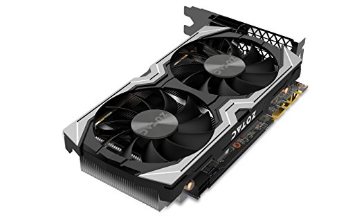 ZOTAC GeForce GTX 1070 Mini 8GB GDDR5 VR Ready Super Compact Gaming Graphics Card (ZT-P10700G-10M),Black