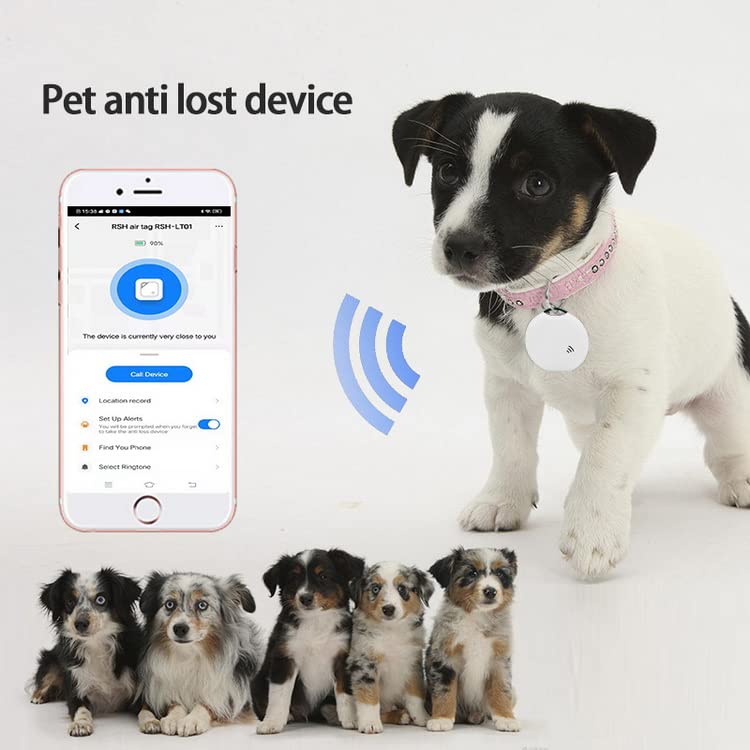 Bluetooth Smart tag Tracker for Keys, Luggage, Backpacks, Wallets, and Pets. Up to 164 Foot Range