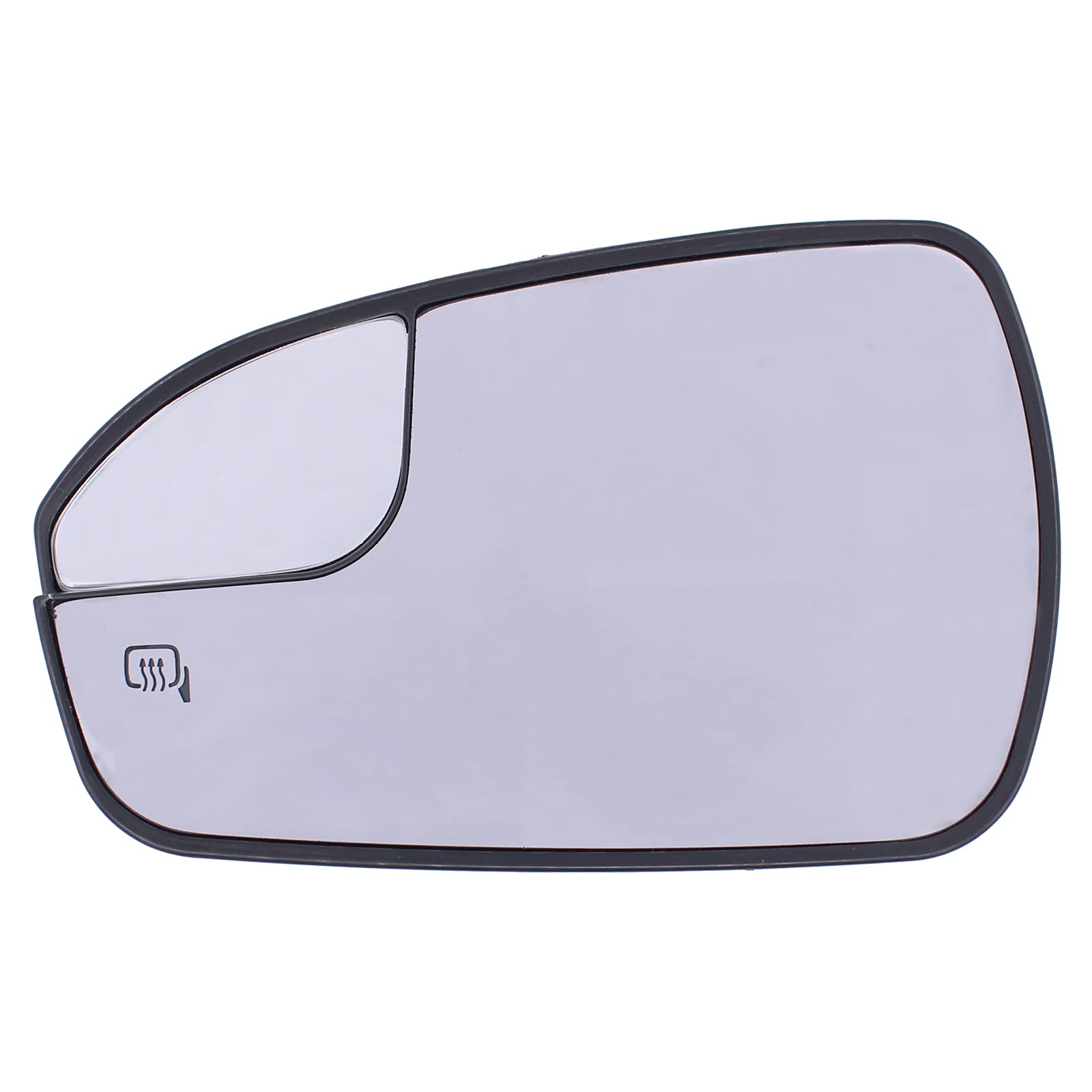 ApplianPar Left Driver Side Power Heated Mirror Glass for Ford Fusion 2013-2020, DS7Z-17K707-F
