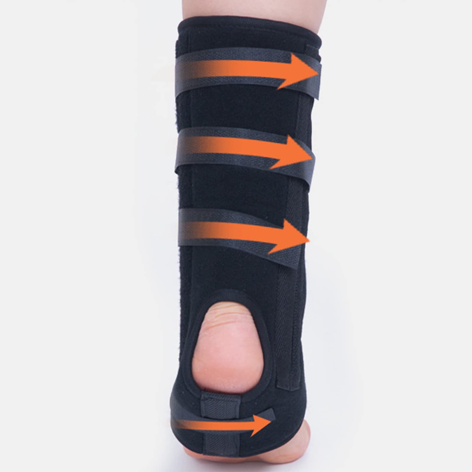 Beisto Ankle Brace for Women Men, Adjustable Rigid Stabilizer for Sprained Ankle, Ankle Support Brace for Achilles, Tendon, Injury Recovery