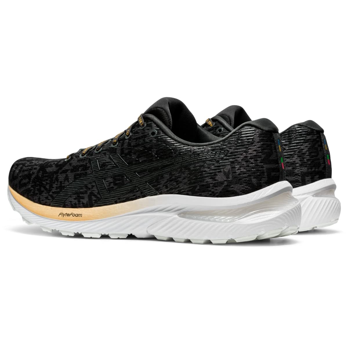 ASICS Men's Gel-Cumulus 22 Running Shoes, 10.5, White/Black