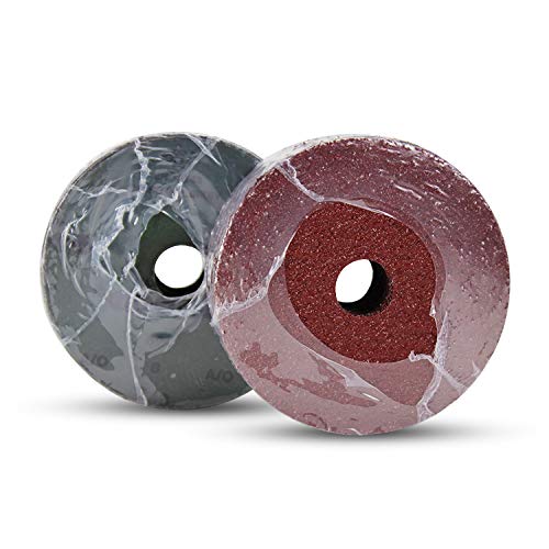 BHA Aluminum Oxide Resin Fiber Sanding and Grinding Discs, 5β x 7/8β, 24 Grit - 25 Pack