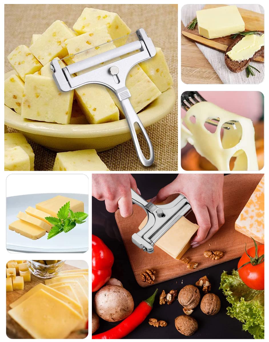 Antaijihua cheese slicer with wire, adjustable thickness cheese cutter