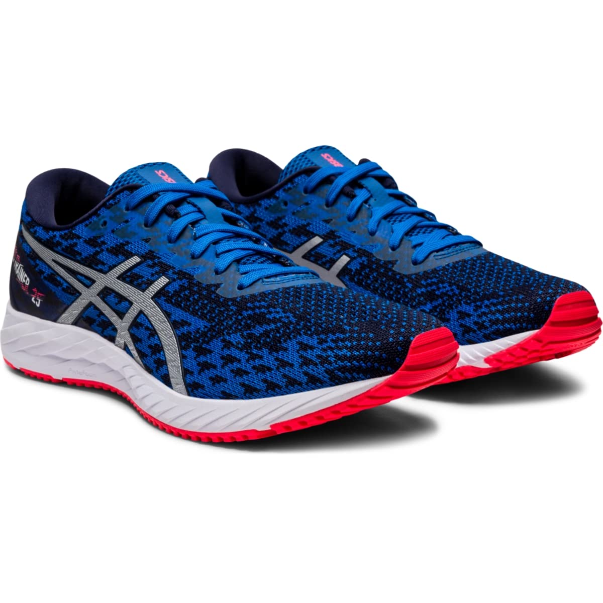 ASICS Women's Gel-DS Trainer 25 Running Shoes, 8.5, Electric Blue/Pure Silver