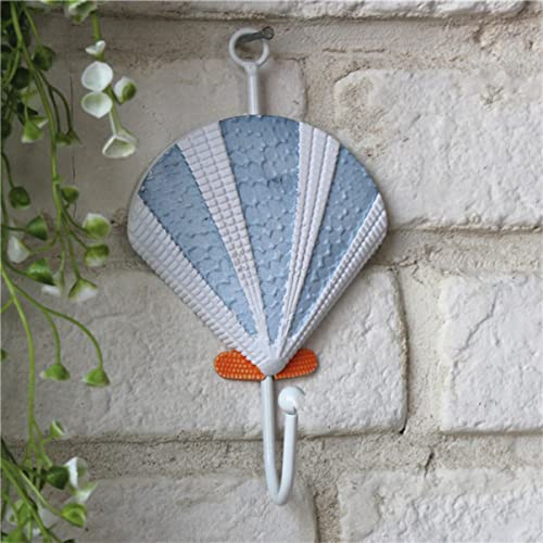 Cabilock 12pcs Kitchenrandom Lifebuoy Iron Coat Decorations Random Decor Hanger Star Decoration or Nautical Rustic Hat Metal Towel Wall Hanging Beach Mediterranean Hooks Key Sea Themed