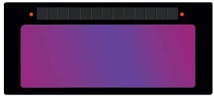 ArcOne S240DUOHorizontal Single Auto-Darkening Filter Welding 2 x 4" Shade 10/11