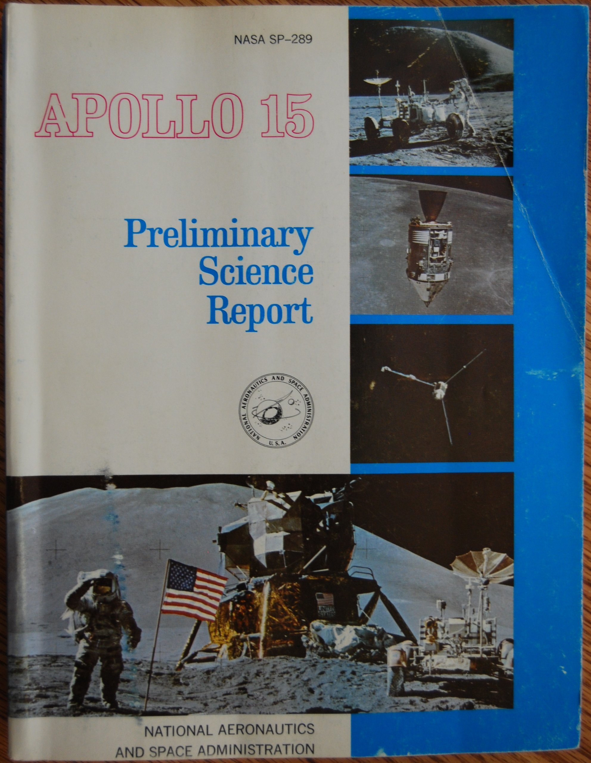 Apollo 15: Preliminary Science Report (NASA SP-289)