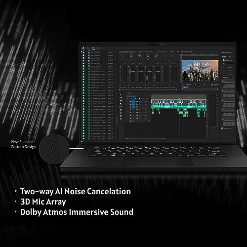 ASUS ROG Zephyrus M16 Gaming Laptop 2023 Newest, 16" QHD 240Hz Display, Intel Core i9 13900H(up to 5.4GHz), NVIDIA GeForce RTX 4070, 64GB DDR5 RAM, 1TB SSD, Wi-Fi 6, Backlit Keyboard, Windows 11 Home