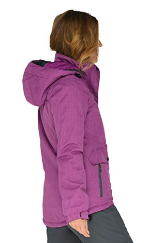 Arctix Women's Daybreak Insulated Jacket, Amethyst Melange, 1X