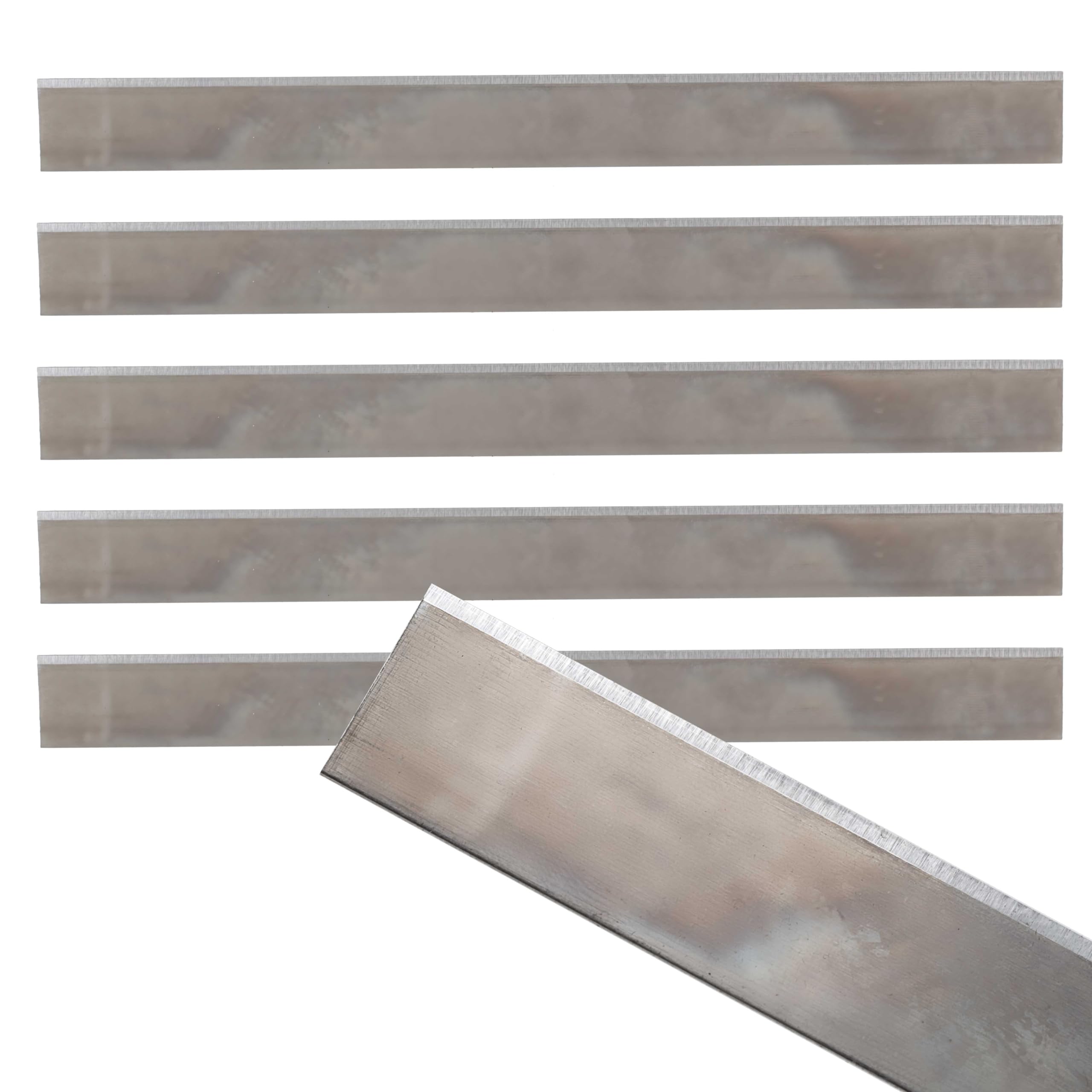 Dura-Gold Replacement 8-inch Floor Razor Scraper Blades, Pack of 5 - Sharp, Durable, Hardened Steel Razors for Heavy-Duty Removal of Floor Covering, Tile, Vinyl, Carpet - Demolition Surface Strippers
