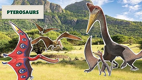 Dino Dana: Dino Field Guide: Pterosaurs and Other Prehistoric Creatures! (Dinosaurs for Kids, Science Book for Kids, Fossils, Prehistoric)