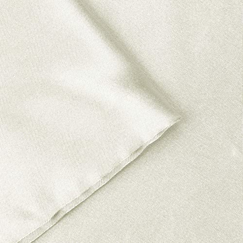 BEDELITE Satin Silk Body Pillow Pillowcase for Hair and Skin, Premium and Silky Ivory Long Body Pillow Case Cover 20x54 with Envelope Closure