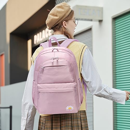 Caran·Y Kids' Backpacks Multipurpose, Waterproof,Spacious Lightweight School Bookbag for 15.6-inch Laptop,Bottle Side Pockets and Suitable for Ages 6 and Up Girl Boy Toddler Backpack(Purple)