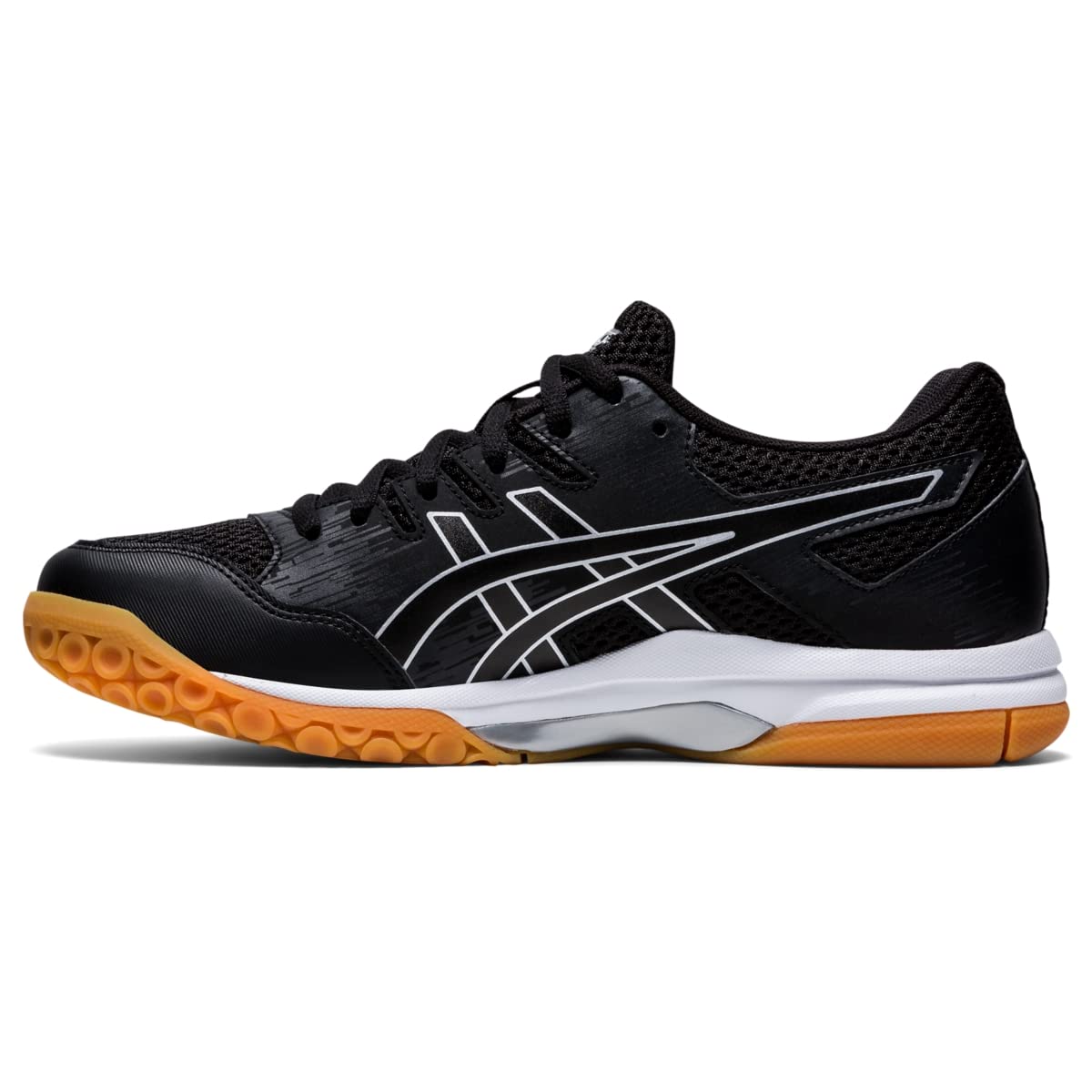 ASICS Women's Gel-Furtherup Volleyball Shoes, 8.5, Black/Black