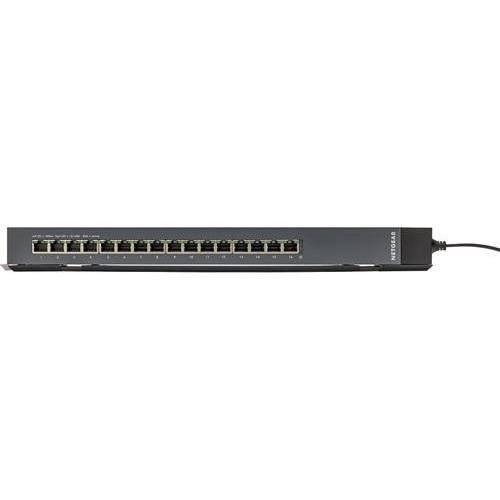 Netgear Gss116e-100nas Prosafe 16-Port Click Switch w/ Mounting Kit (NetgearGSS116E-100NAS )