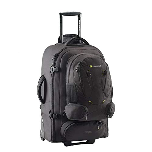Caribee Wheeled Travel Pack Fast Track 75 Backpack (Black)