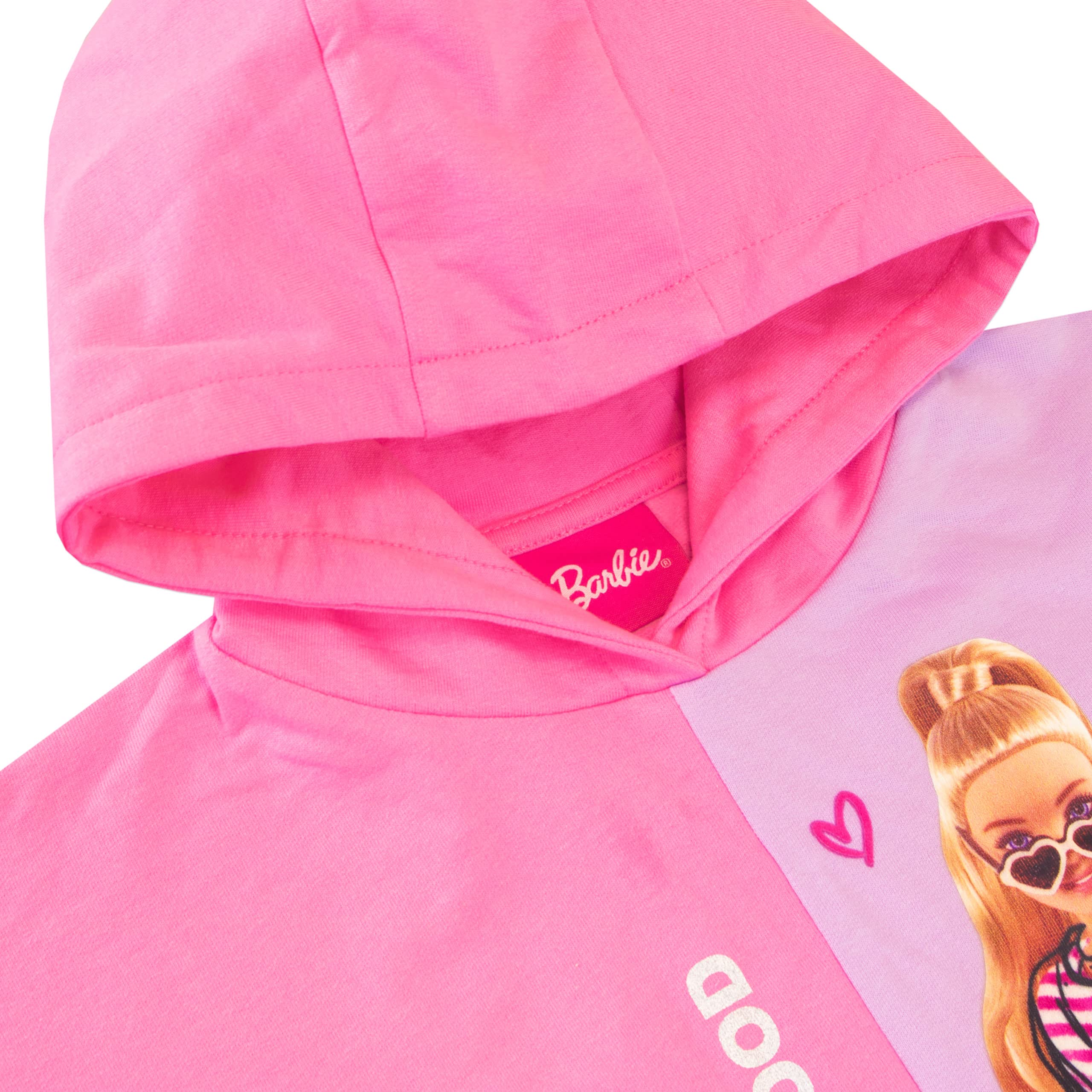 Barbie Girls Hoodie Dress Daywear For Kids Multicolor 12