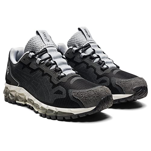 ASICS Women's Gel-Quantum 360 6 Sportstyle Shoes, 9.5, Black/Piedmont Grey