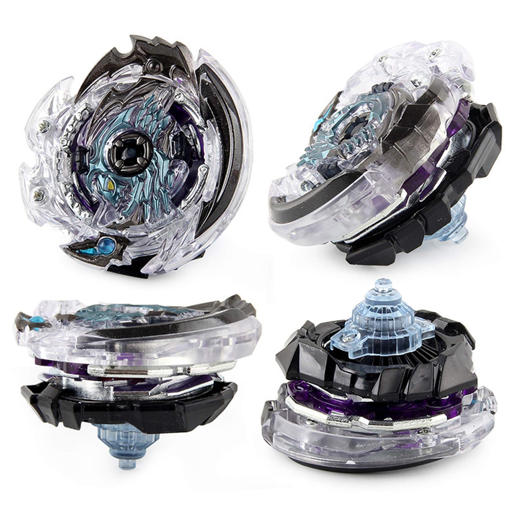 Dwin Battling Toys - Gaming Tops Gyro Spinning Brust Toy Superking B-176 01 Hollow Deathscyther 12Axe High Accel' Starter