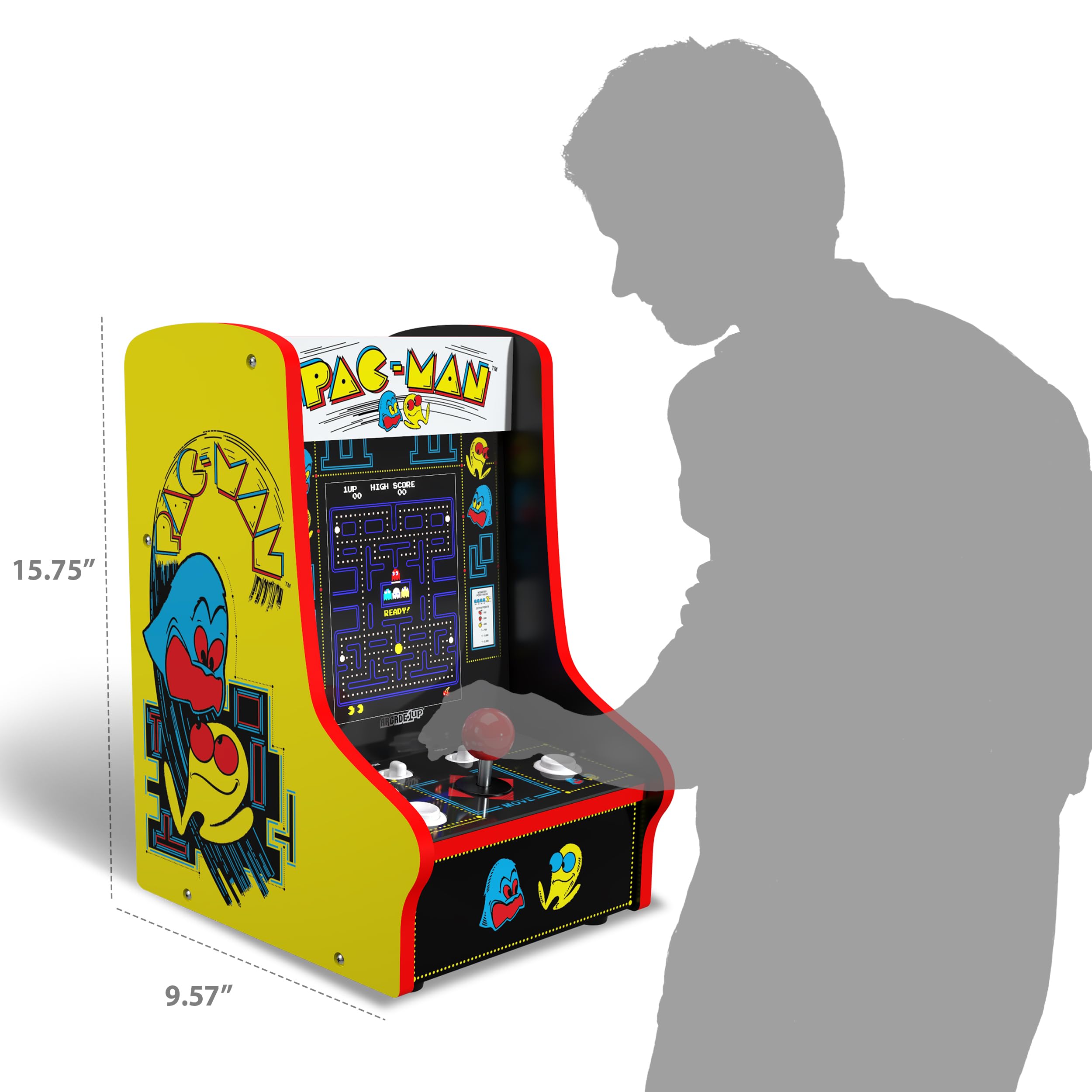 Arcade1Up Pac-Man 5 Games in 1 Countercade