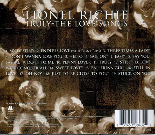 Truly The Love Songs-Lione Ritchie