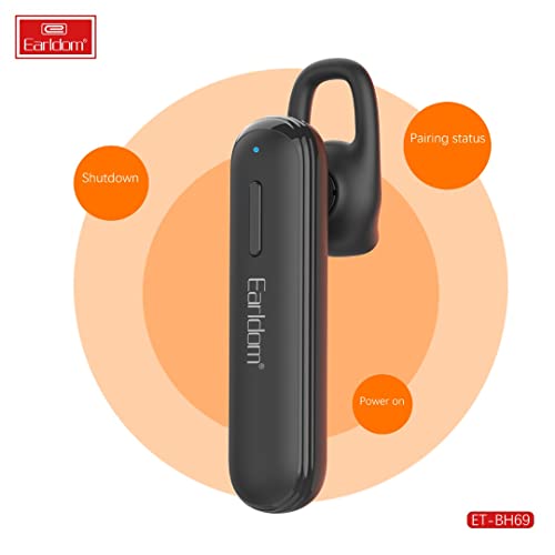 BABYCE Bluetooth Earpiece for Cell Phone with Mic Wireless in Ear Earbud Headphones Car Headset Noise Canceling Hands Free Calling Compatible Driving