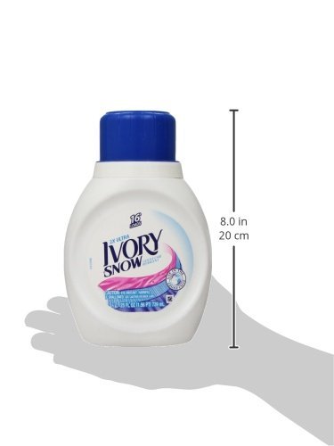 Ivory Snow Liquid Laundry Detergent, 25 ounces, 16 loads