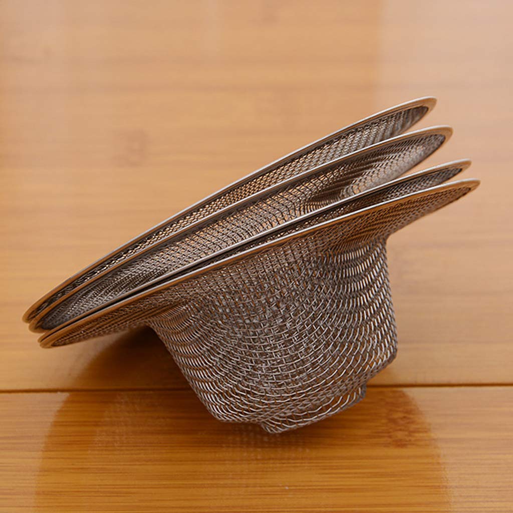 BaoFufc Stainless Steel Kitchen Sink Strainer Hair Catcher Stopper Bathroom Bathtub Show Kitchen Sink Strainer